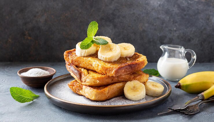 Banana Cheese French Toast - Saladmaster Qatar