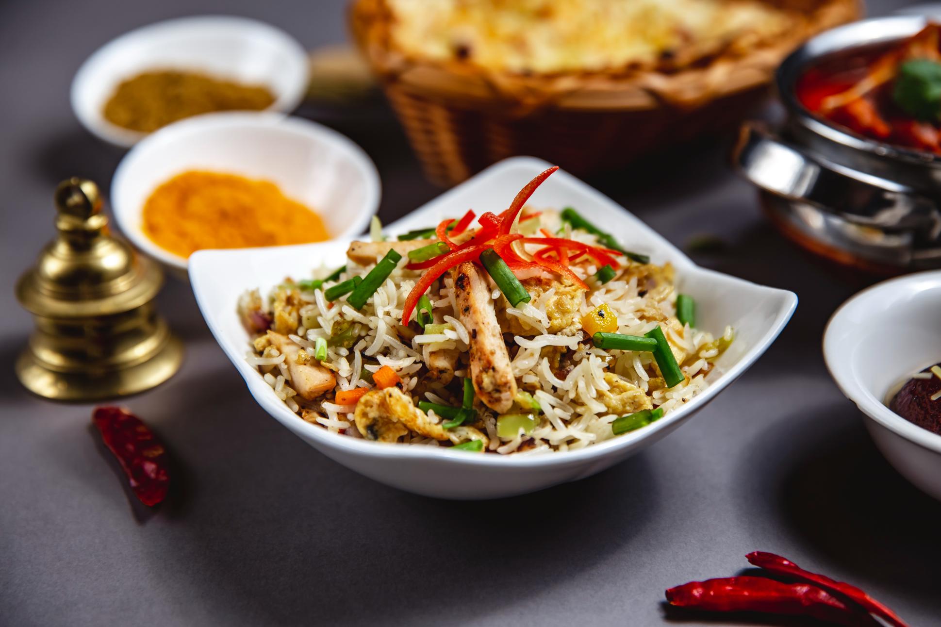 Healthy Chicken Biryani - Saladmaster Qatar